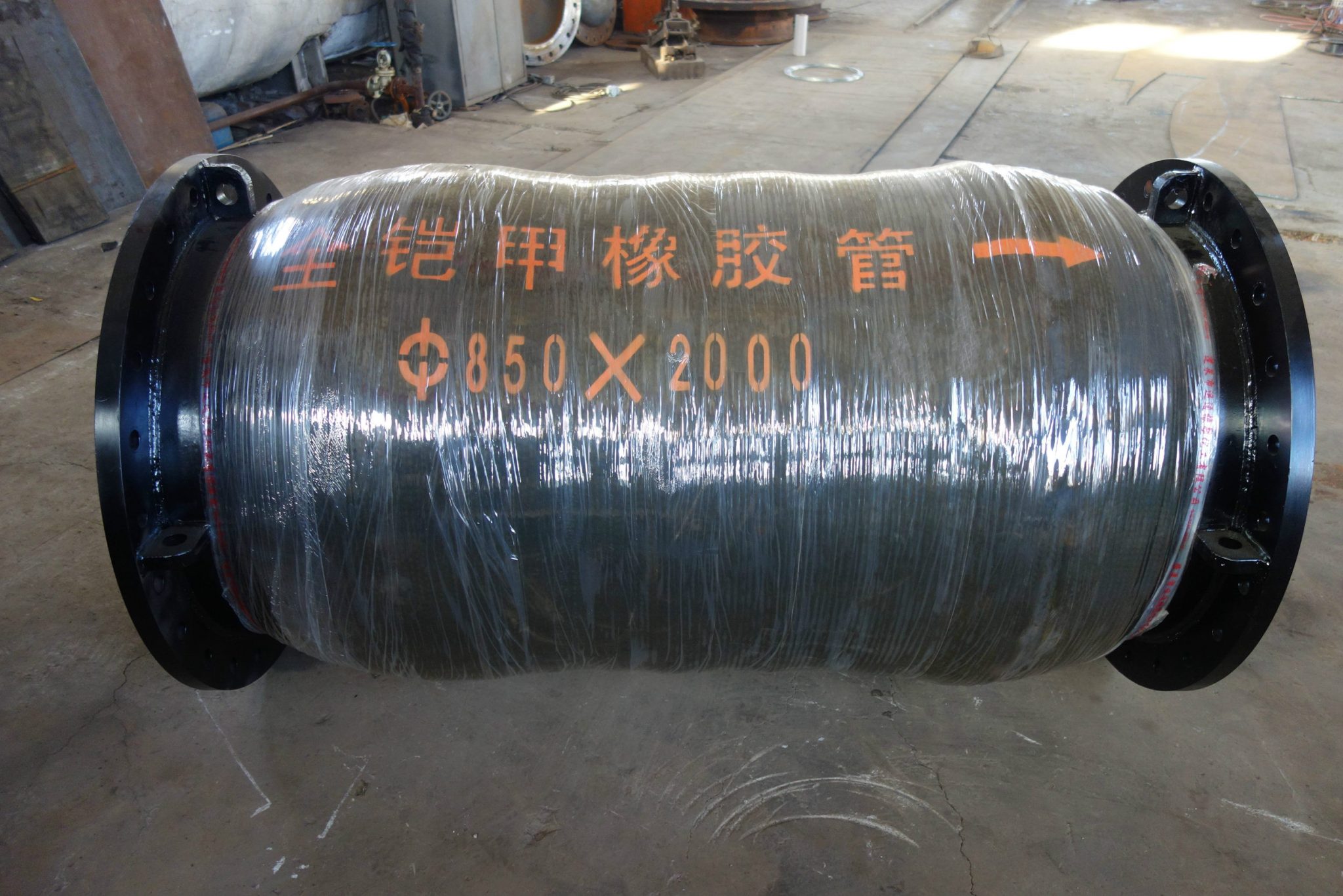 Coral Reef Gravels dredging Discharge full armoured hoses components ...