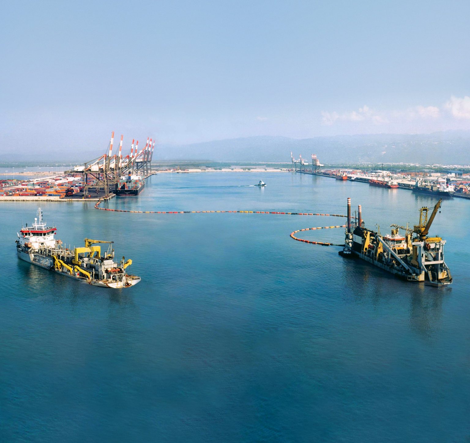 Land Reclamation Dredge HDPE pipe,Hoses,Floaters - HOHN GROUP:Oil and ...