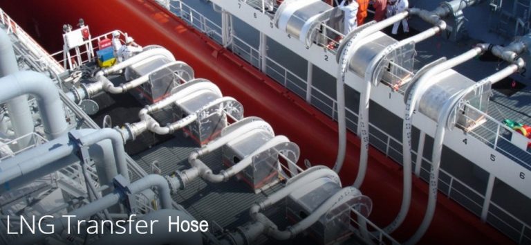 LNG TRANSFER HOSE - HOHN GROUP:Oil and Gas·Dredging·Offshore Construction:Marine Services SINCE 1988