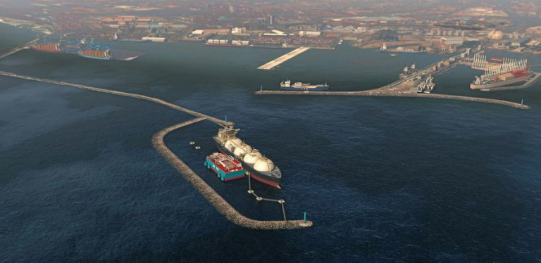 FSU LNG Regasification onshore Terminal Subsea flexible hose meeting ...